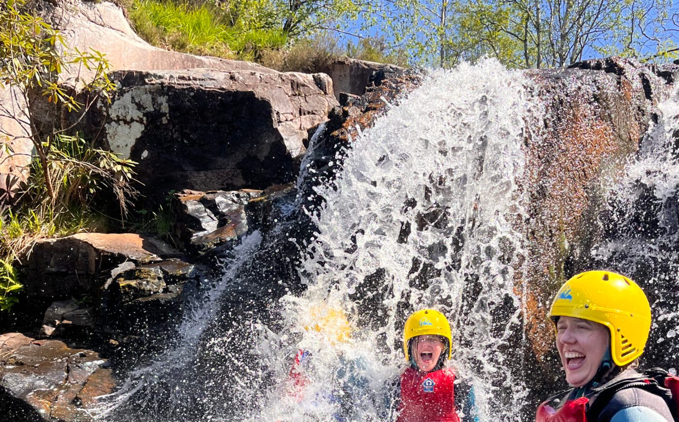 Inchree Falls Canyoning - Scotland | Vertical Descents